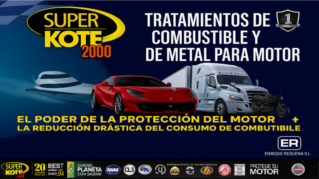 SuperKote 2000 - Tratamiento para Motor y Combustible. - ENRIQUE REQUENA